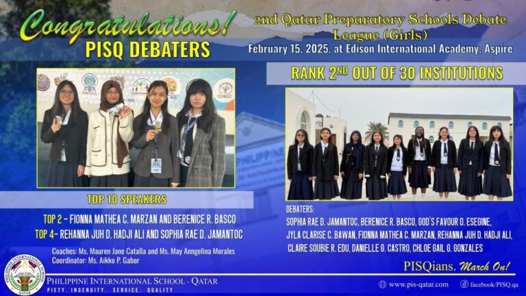 Home - PHILIPPINE INTERNATIONAL SCHOOL-QATAR
