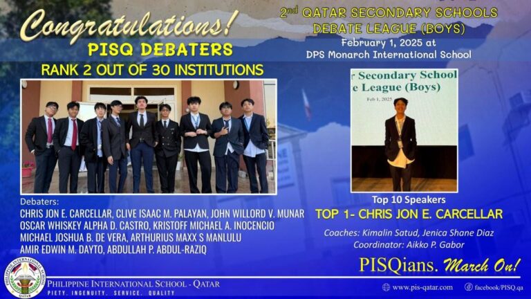 Home - PHILIPPINE INTERNATIONAL SCHOOL-QATAR