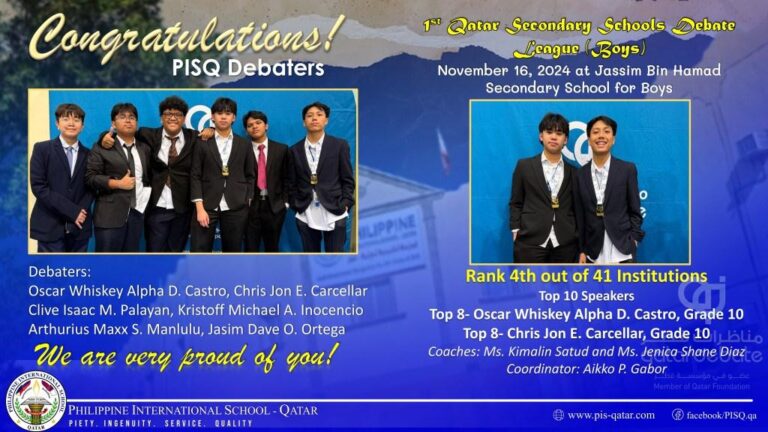 Home - PHILIPPINE INTERNATIONAL SCHOOL-QATAR