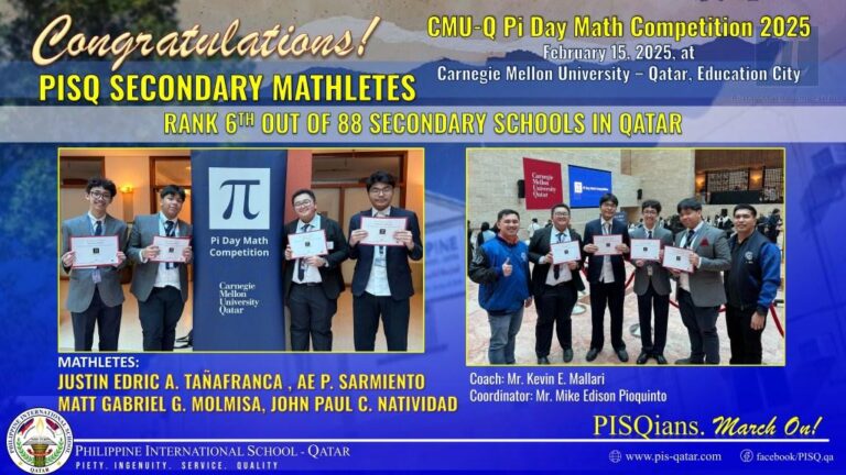 Home - PHILIPPINE INTERNATIONAL SCHOOL-QATAR