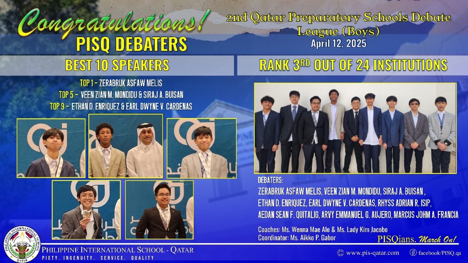 Home - PHILIPPINE INTERNATIONAL SCHOOL-QATAR