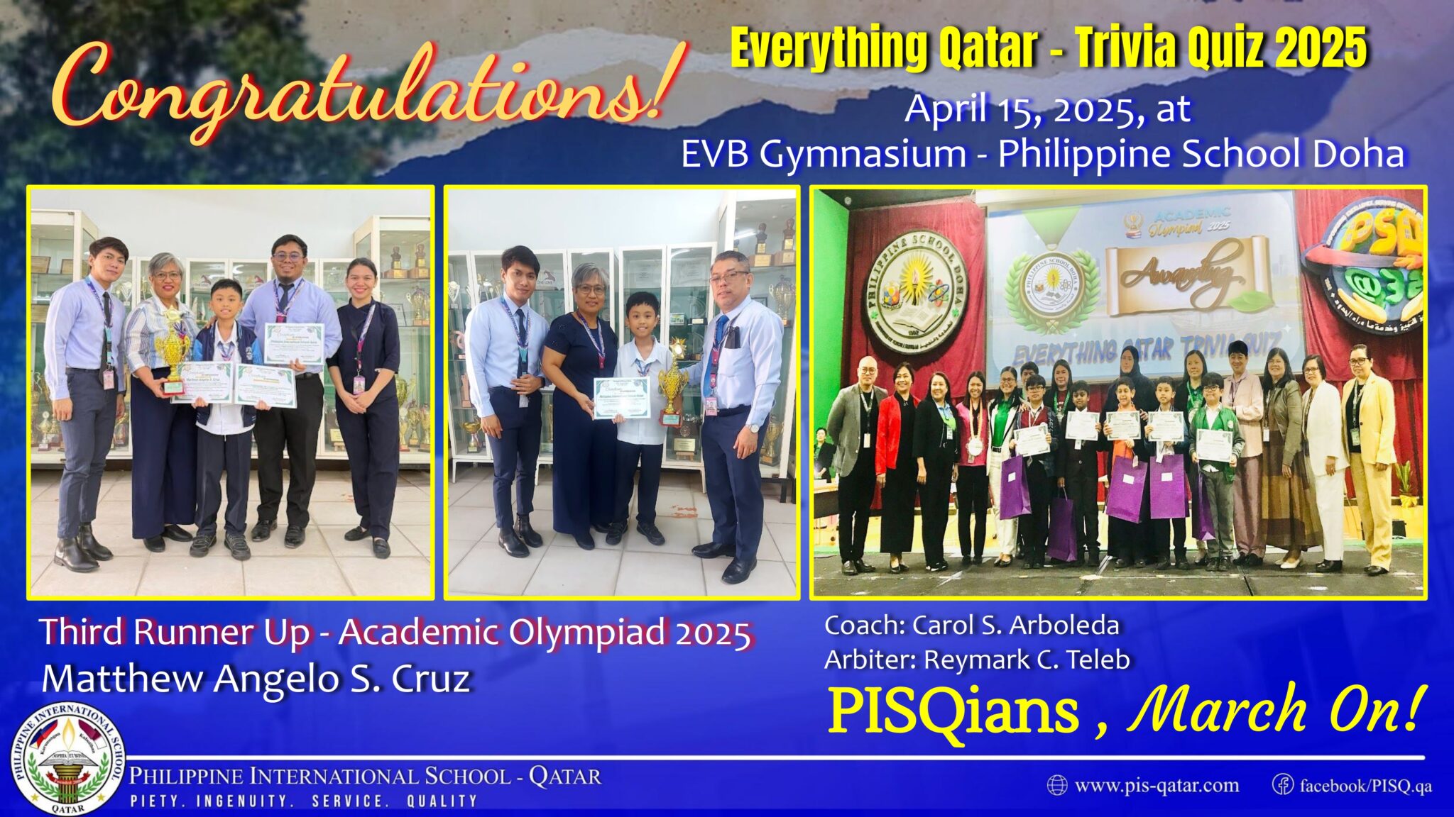 Home - PHILIPPINE INTERNATIONAL SCHOOL-QATAR